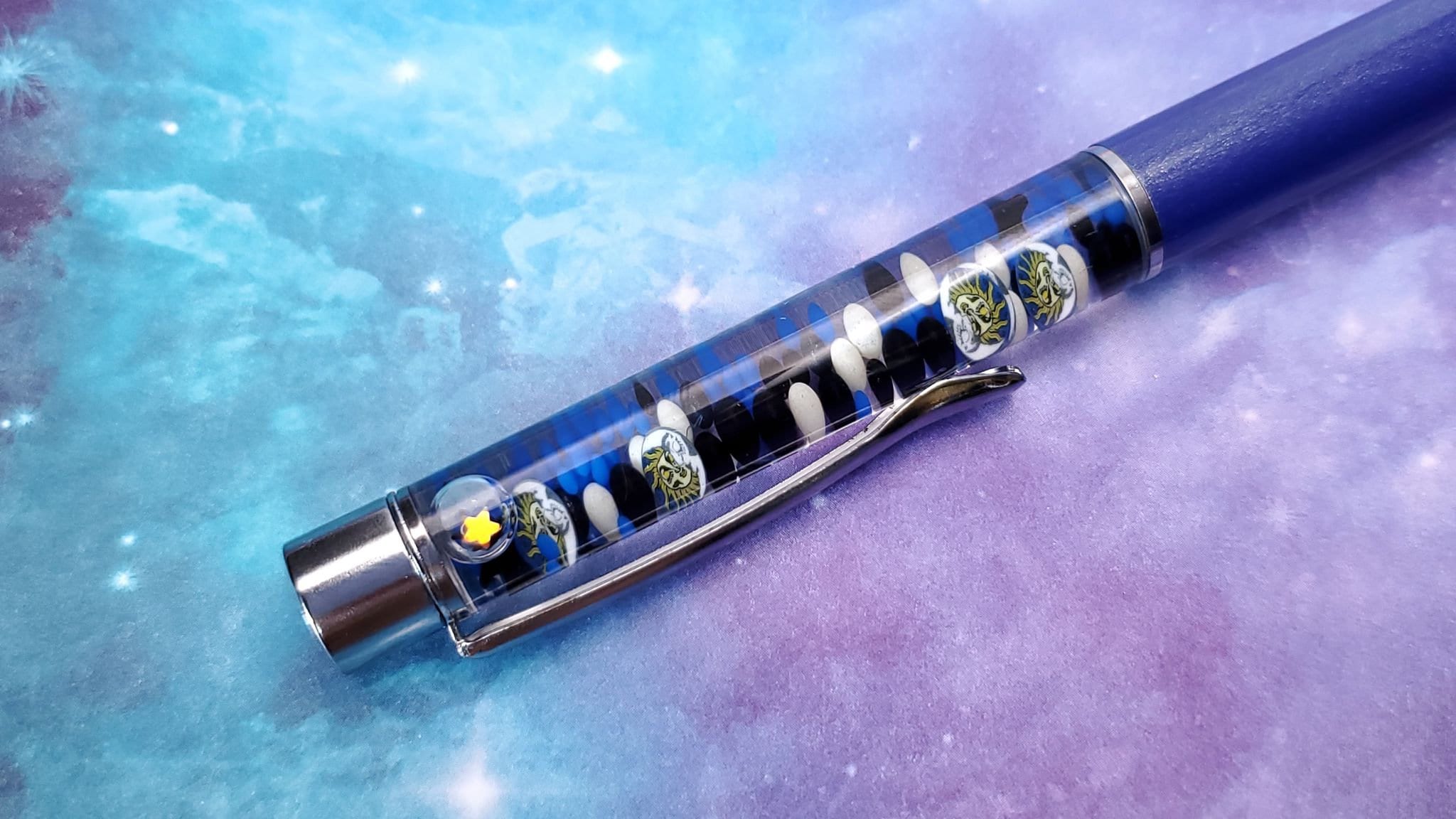 Sun and Moon Float Pen art Series - Etsy