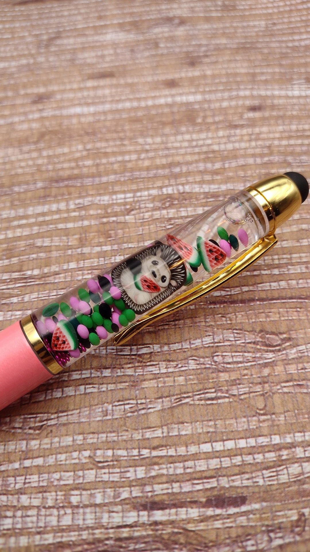 Watermelon Hedgehog Float Pens - Etsy