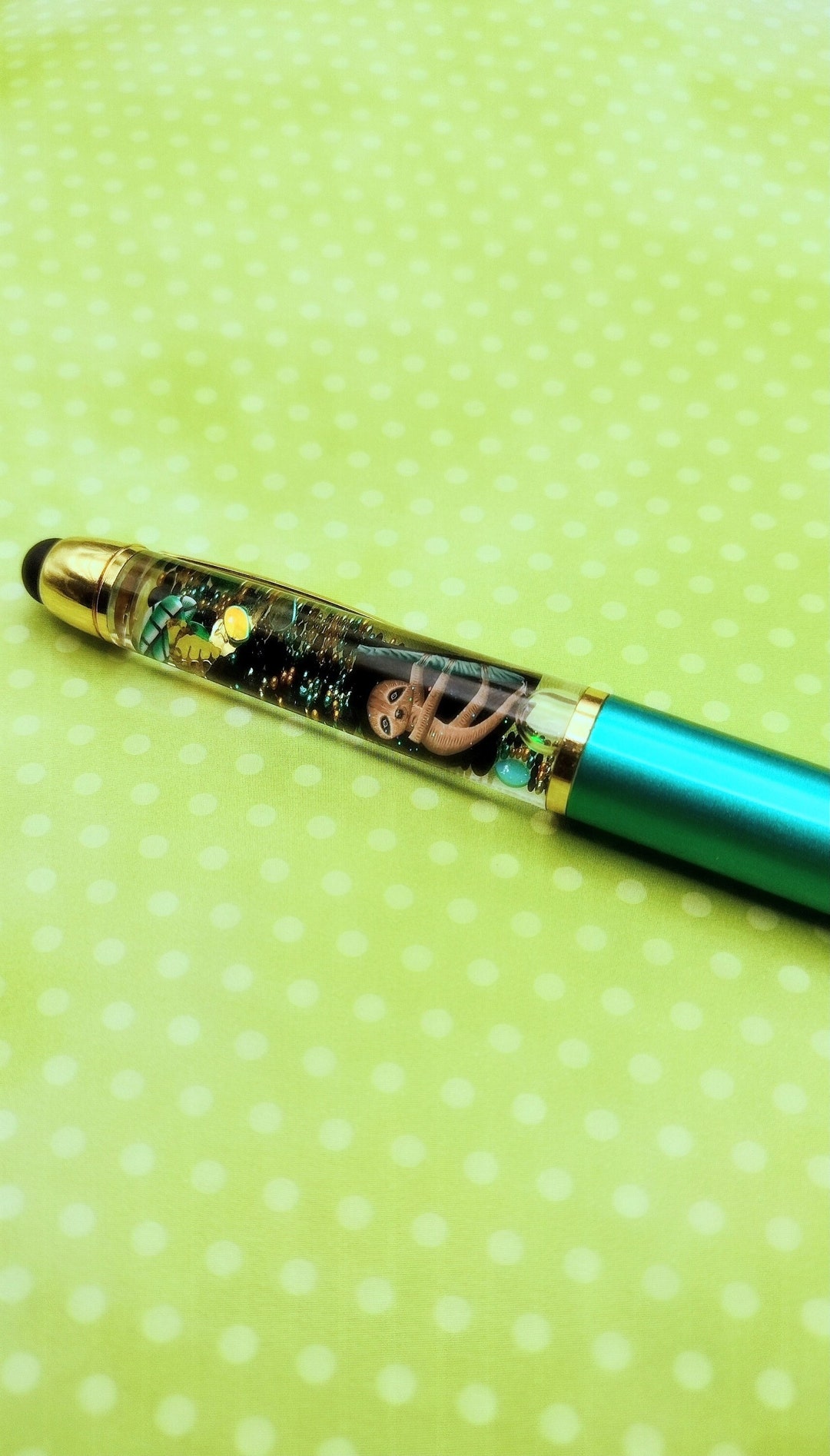Sloth Jumbo Float Pen (stylus Topper) - Etsy