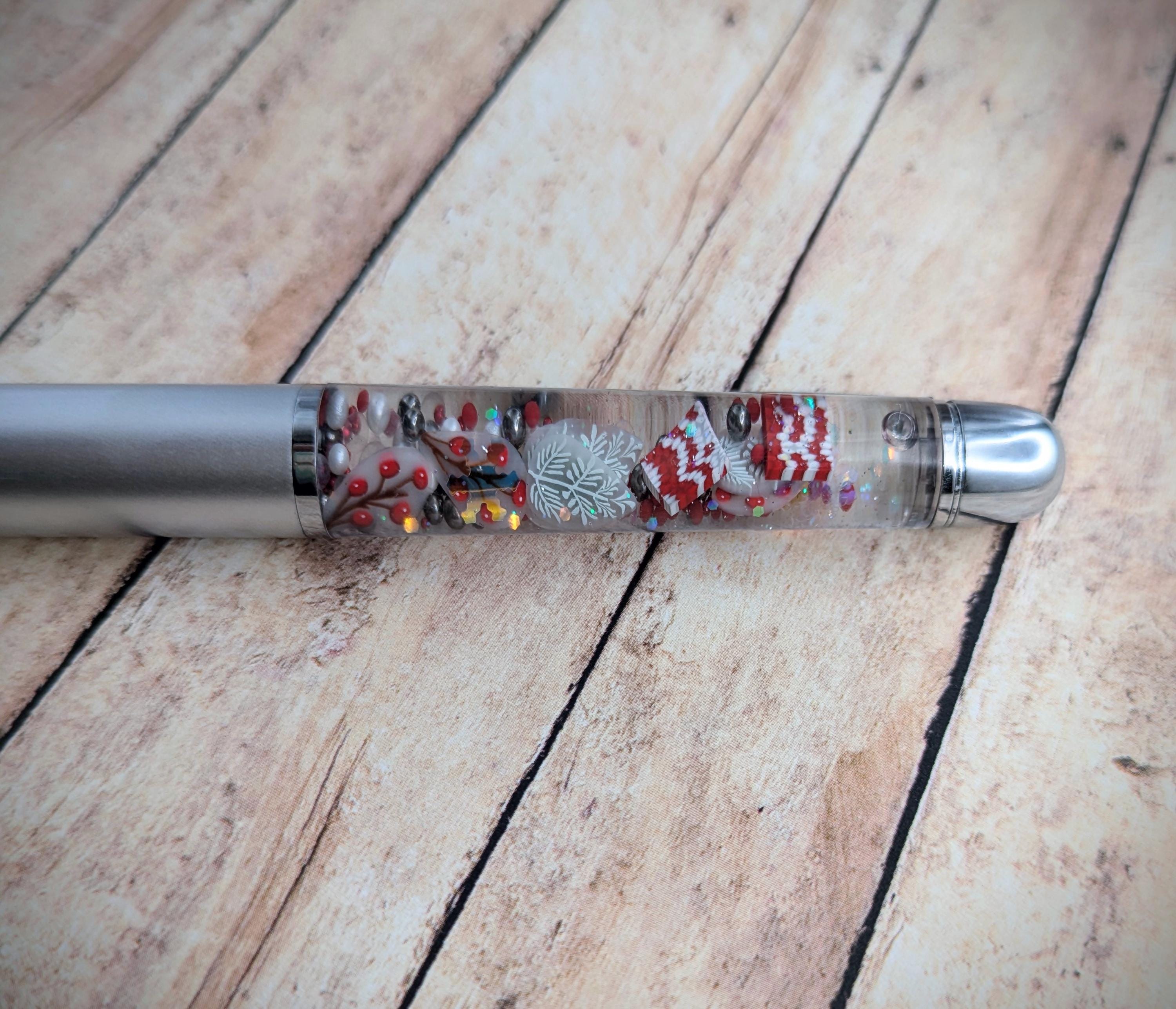 Christmas/winter Float Pens - Etsy