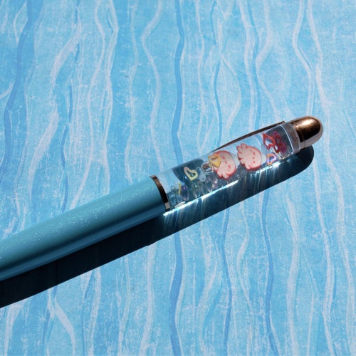 Kawaii Squid Float Pen - Etsy