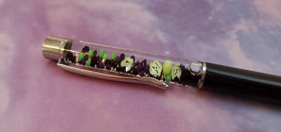 Creepy Float Pen Vampire Float Pen Mummy Float Pen Witch - Etsy