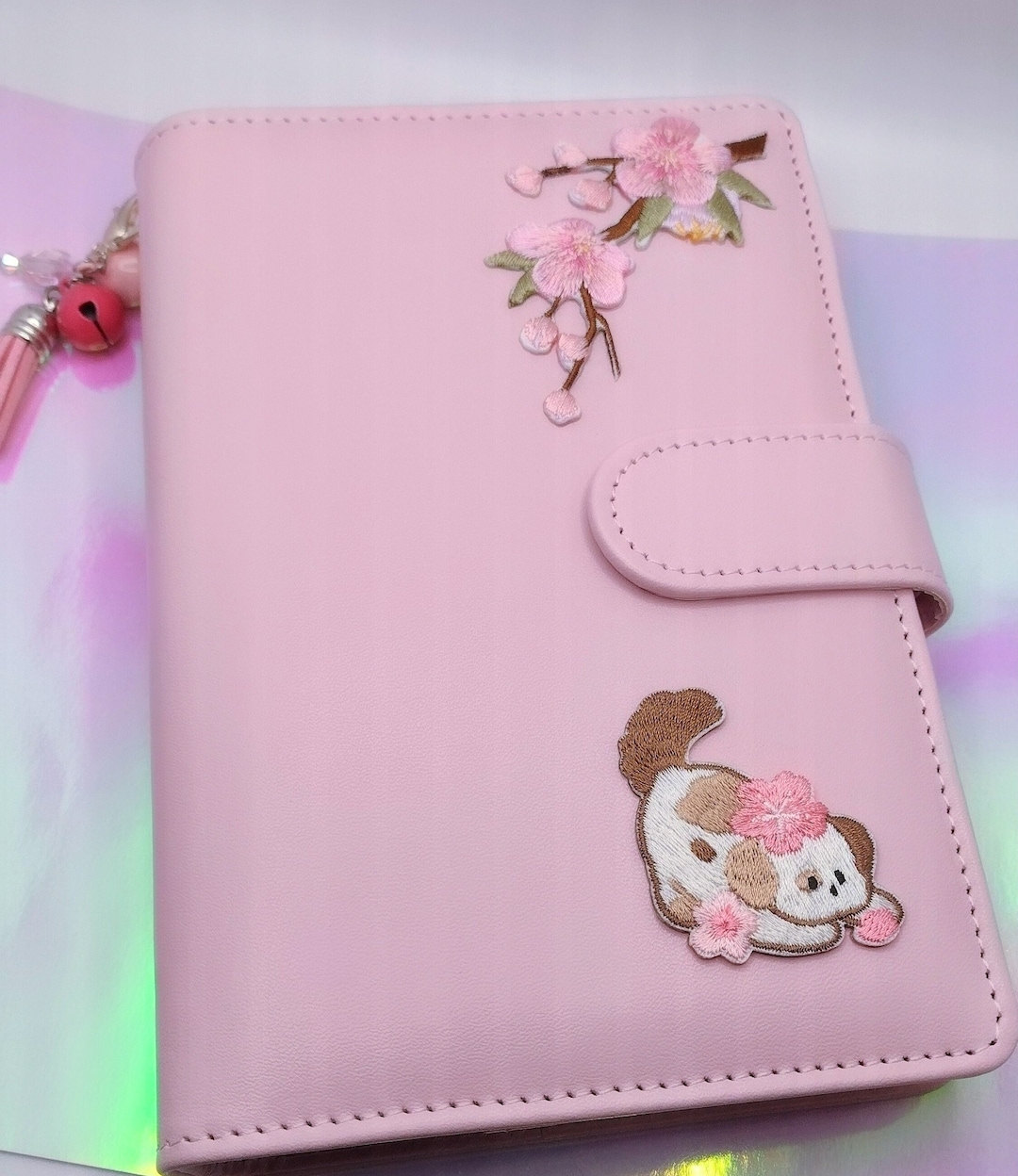 Fully Loaded Sakura Pup Budget Binder and Pen Set, or Binder and Pen ...
