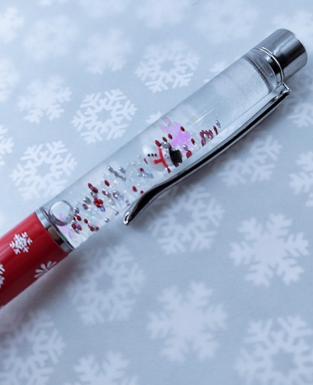 Pen Pets 3D Mini Figure (snowman) Float Pen - Etsy