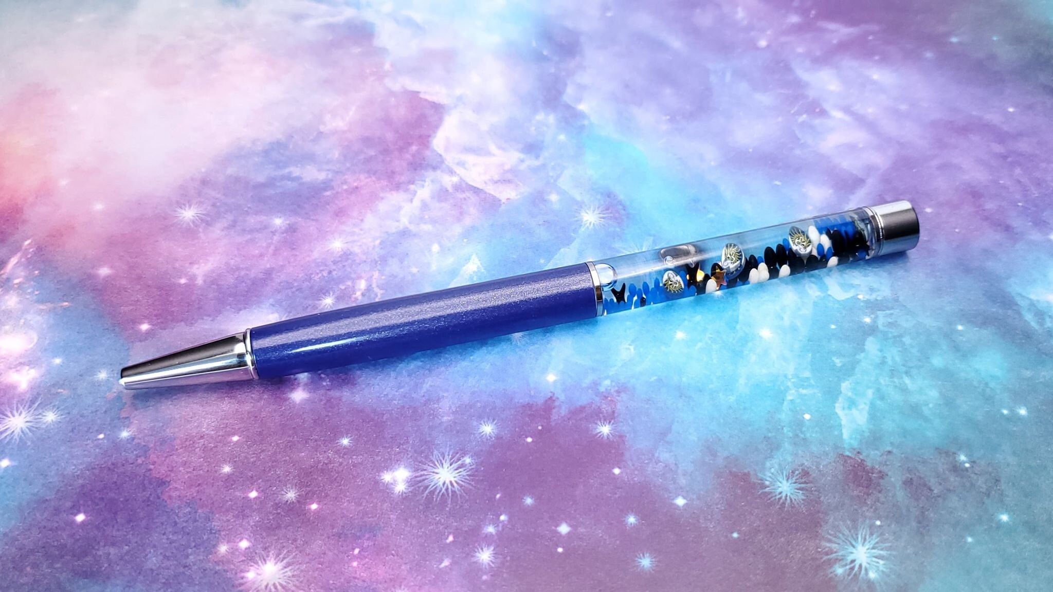 Sun and Moon Float Pen art Series - Etsy