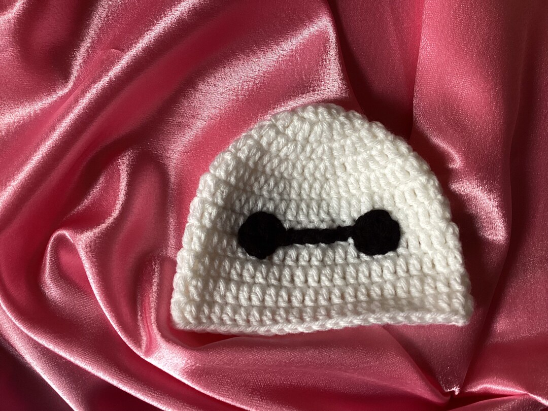 Big Hero 6, Baymax Character, Crochet Hat, Kids, Adults Winter Hat ...