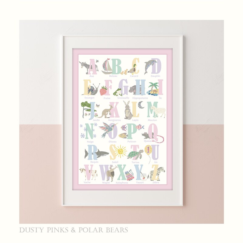 French Alphabet - Etsy