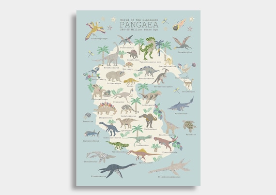Pangaea Puzzle Printable