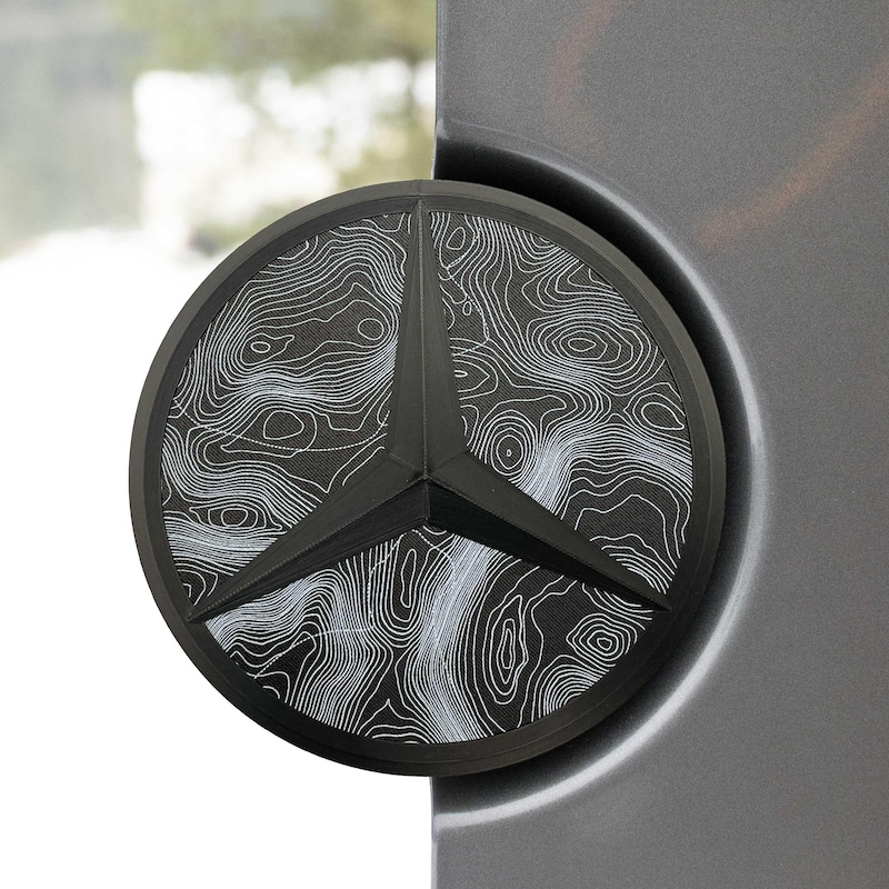 Mercedes Van Sticker - Etsy