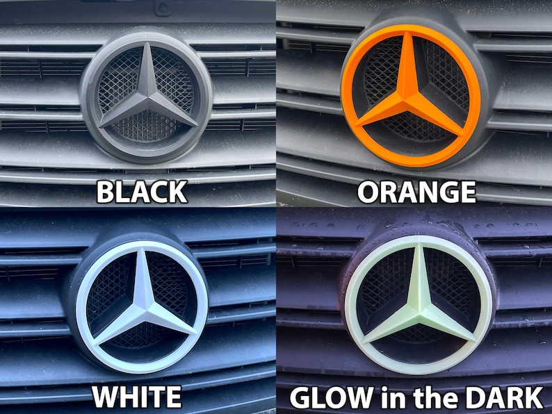 Mercedes Sprinter Front Star Emblem Upgrade | Custom Hood Ornament for ...