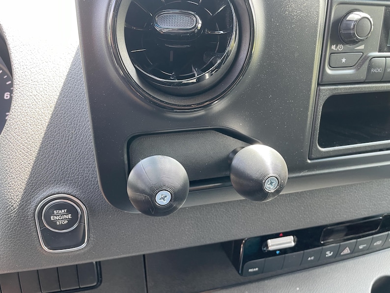 Mercedes Sprinter Dash Cubby RAM Ball Mount Adapter for Phone Holders ...