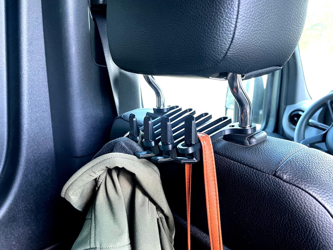Camper Van Headrest Coat Hooks: Universal Vehicle Organizer - Etsy