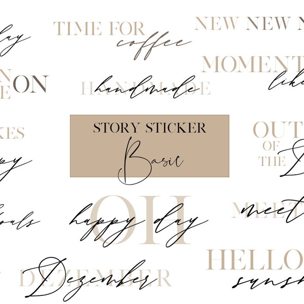 Instagram Stickers - Etsy