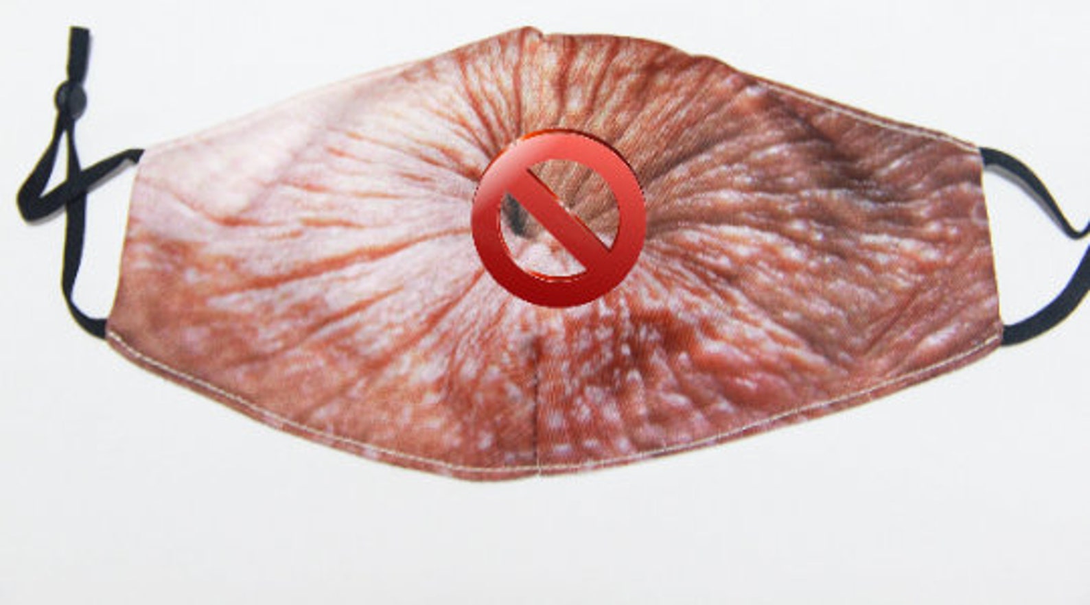 Funny Face Mask/ball Sack Face Mask/april Fool's Day - Etsy Australia