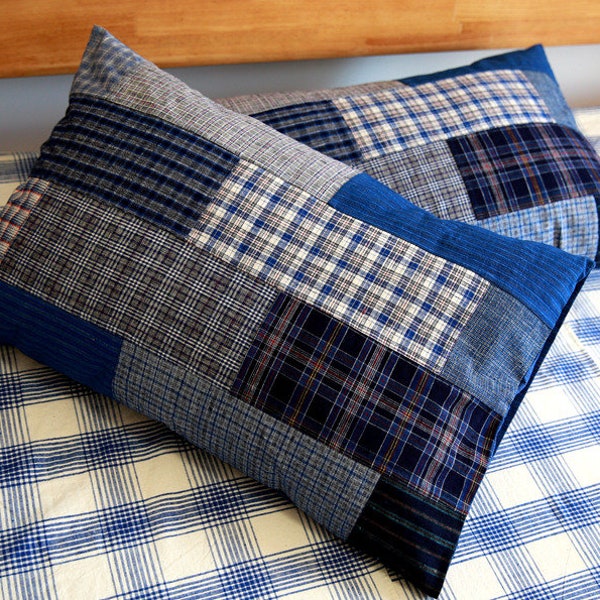 Patchwork Pillowcase - Etsy