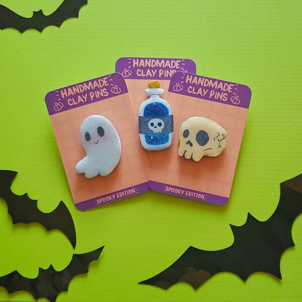 Clay Pins - Etsy