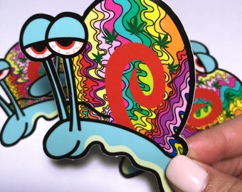 Gary the Snail Sticker - Etsy
