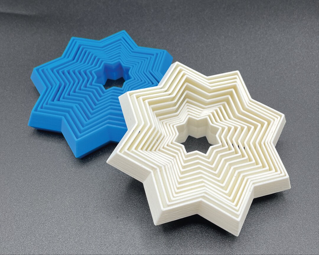 Fractal Fidget Star, Articulating Sensory Toy, Fidget Toy, Desk Toy - Etsy
