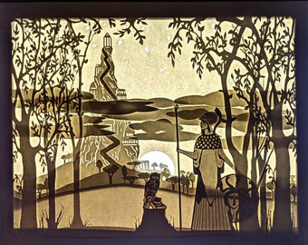 Greek Shadow Box - Etsy