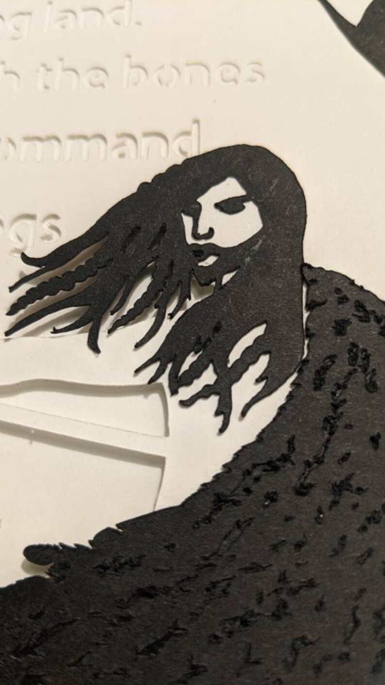 Malazan Book of the Fallen Coltaine Inspired Paper Cut Light Box - Etsy