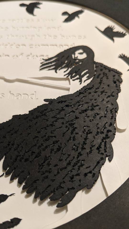 Malazan Book of the Fallen Coltaine Inspired Paper Cut Light Box - Etsy