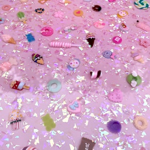 Pink Candy Table, Pink Coffee Table, Epoxy Side Table - Etsy