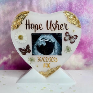 Resin Baby Keepsake, Baby Detail Frame, Umbilical Ornament, New Baby ...