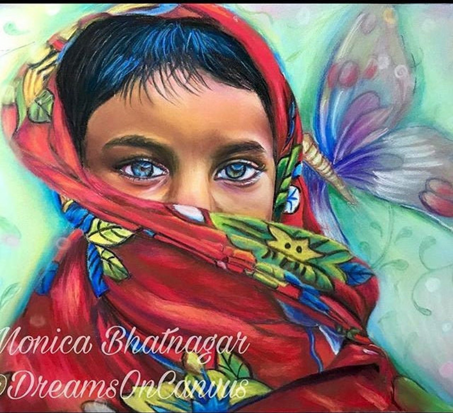 Innocence - Pastel Original Painting - Etsy