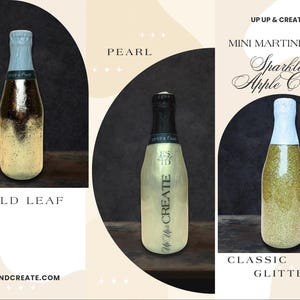 Custom Mini Sparkling Cider Bottle - the Original Shedless Glitter ...