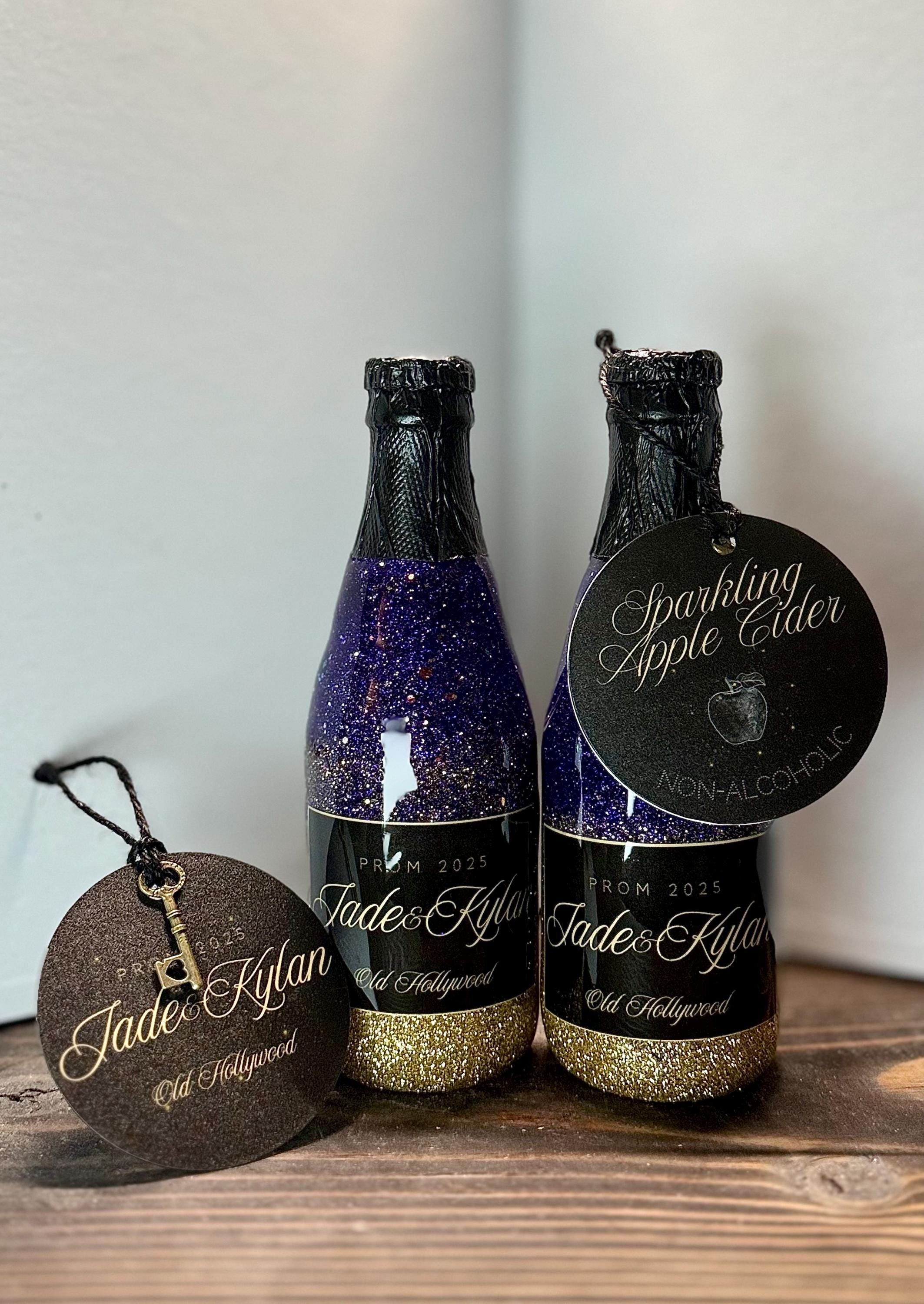 Custom Mini Sparkling Cider Bottle - the Original Shedless Glitter ...