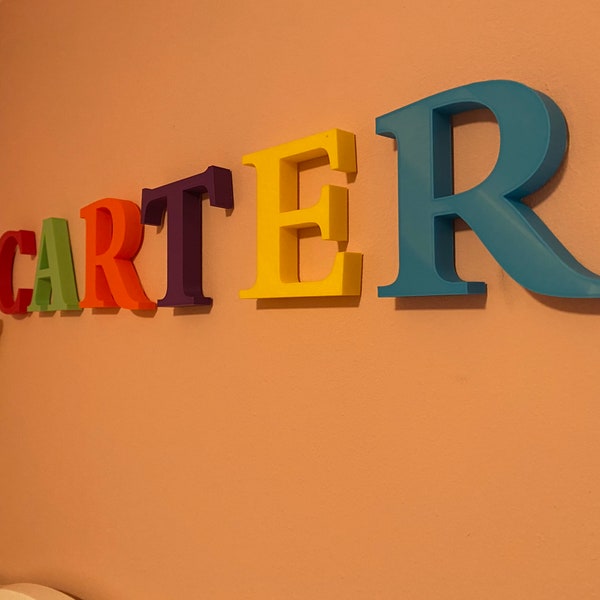 Custom 3d Printed Letters - Etsy