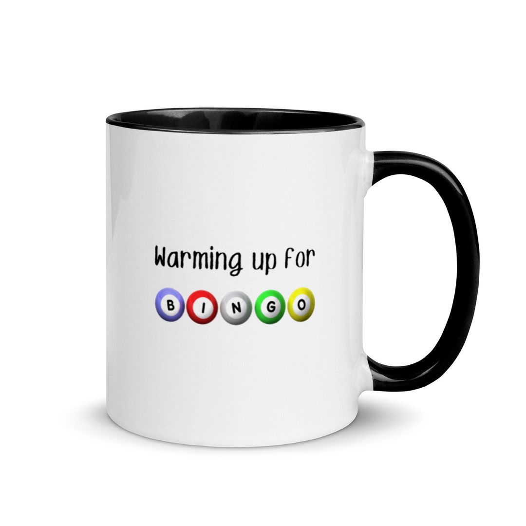Bingo Coffee Mug Custom Java Cup Hot Beverage Gift for Bingo ...
