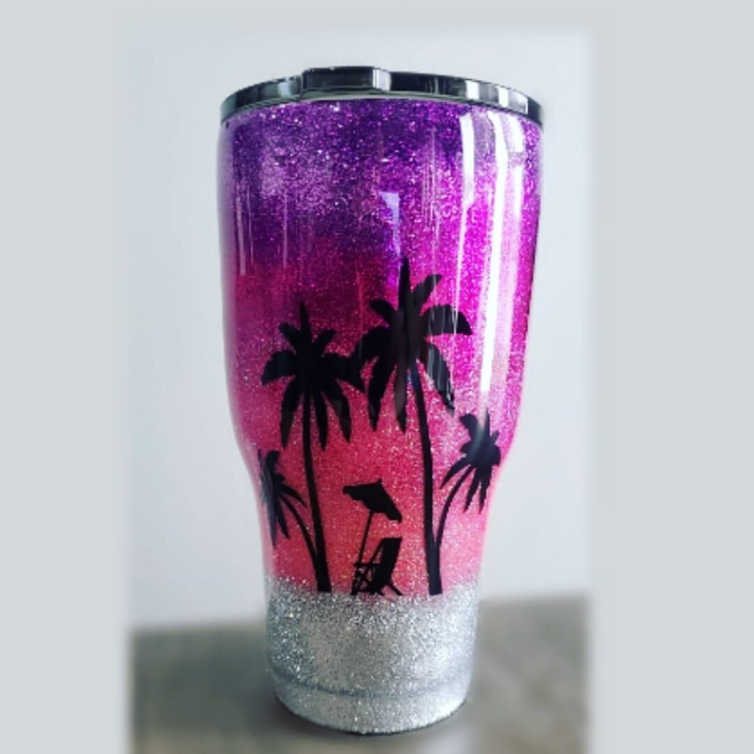 Glitter Beach Sunset - Etsy