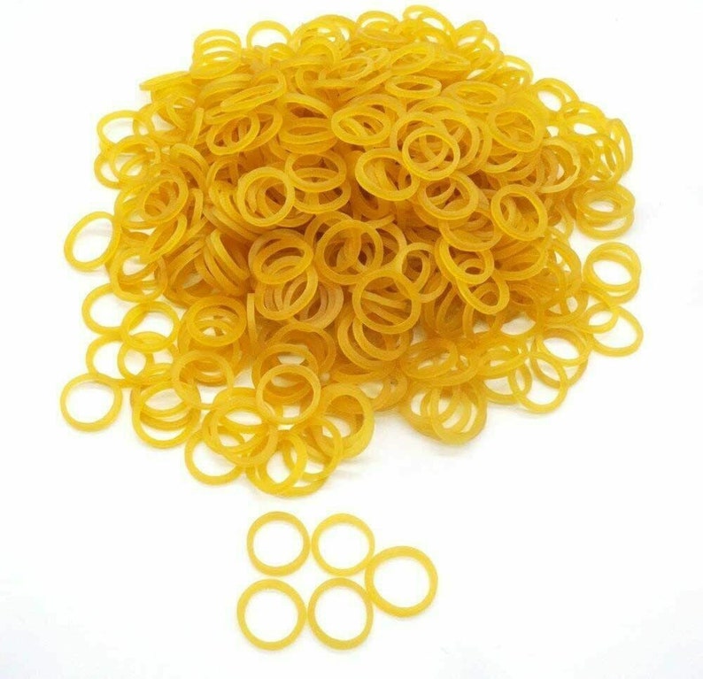 Dog Grooming Rubber Band 3/8 10mm for DIY Puppy Cat Dog 1 Free Hair Bow ...