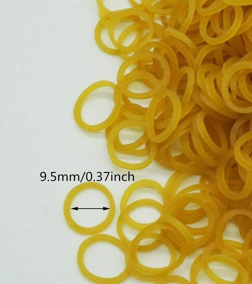 Dog Grooming Rubber Band 3/8 10mm for DIY Puppy Cat Dog 1 Free Hair Bow ...
