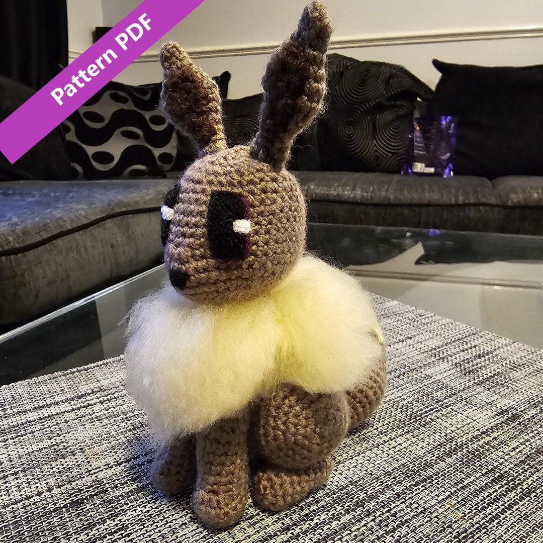 Eevee Amigurumi / Crochet Pattern - Etsy