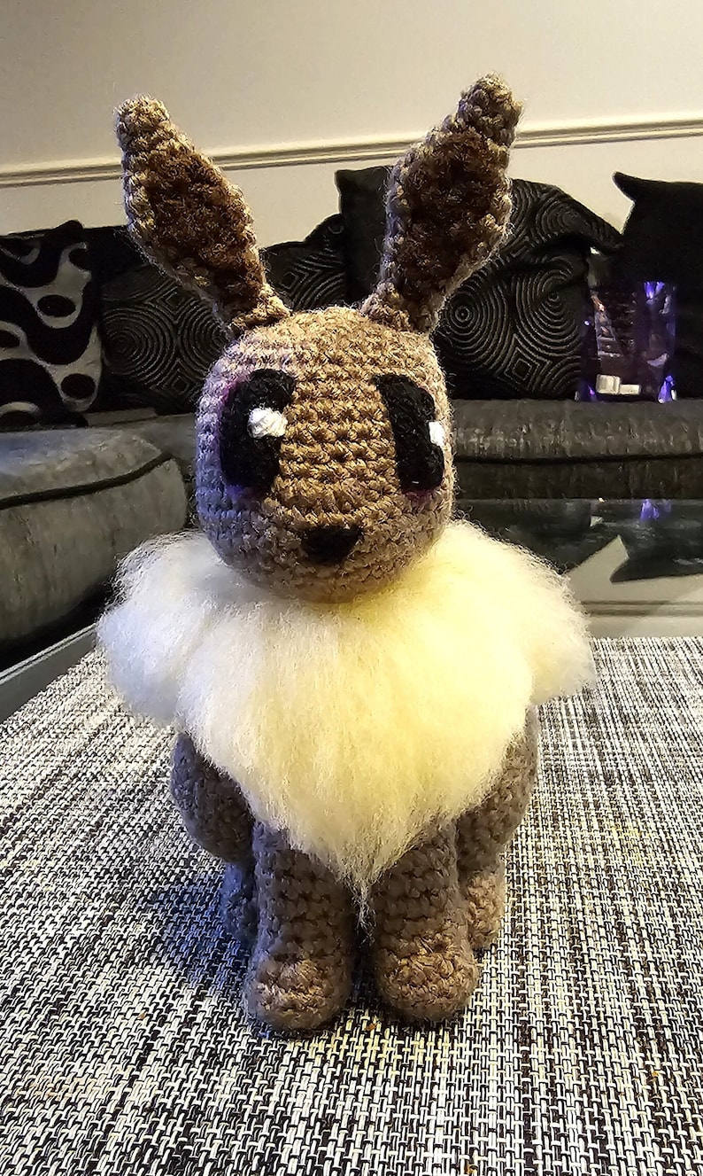 Pokemon Inspired ' Eevee ' Amigurumi / Crochet Pattern - Etsy