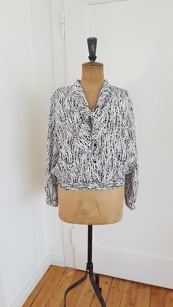 vintage bluse granny style - Gem