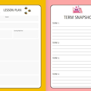 2025 Teacher's Planner Digital Download | Printable Whimsical Classroom ...