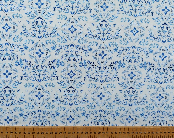 White With Delft Blue Tile Like Design From Bequest Range by RJR ...