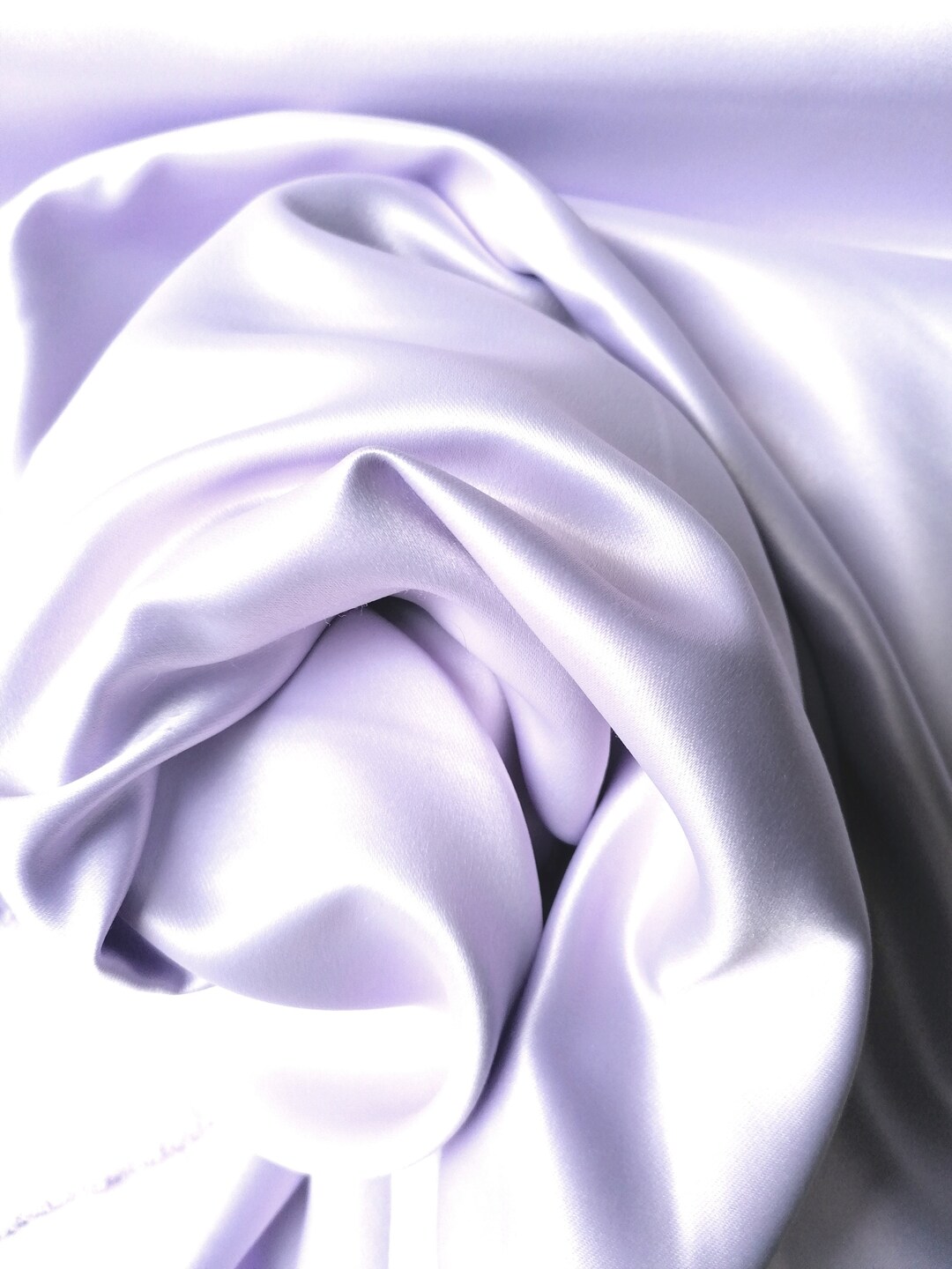 Midweight Polyester Sateen in Pale Lilac Wedding Bridesmaid - Etsy Italia