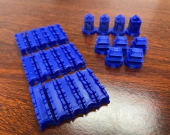 Settlers of Catan Aztec Themed Custom Game Piece Set - Etsy