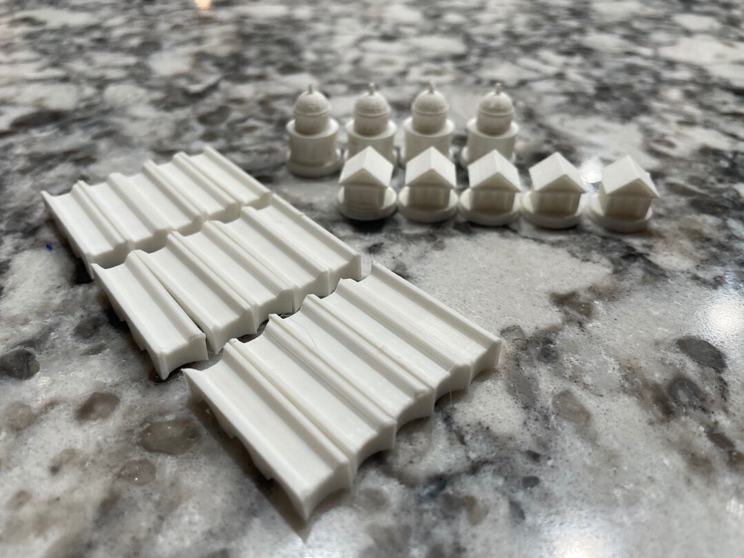 Settlers of Catan Roman Themed Custom Game Piece Set - Etsy