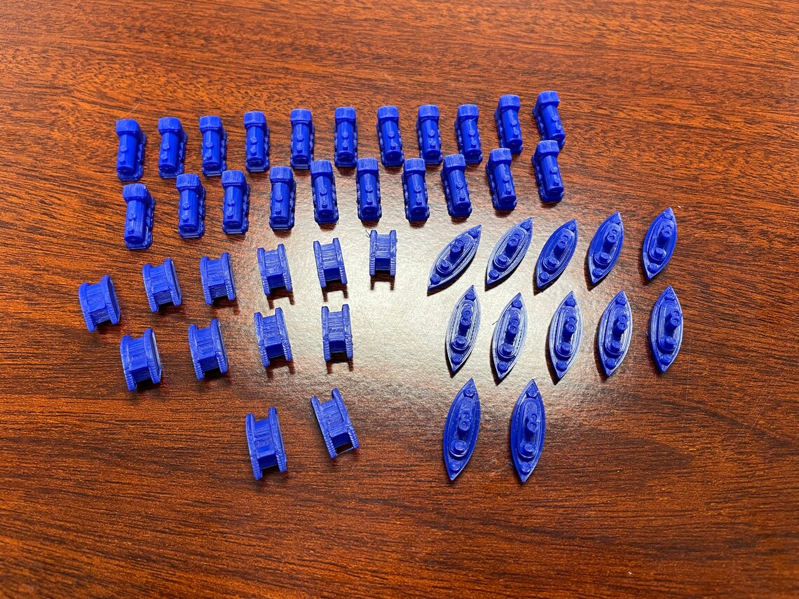 Diplomacy Custom Fleet, Army and Supply 45pc Token Set - Etsy