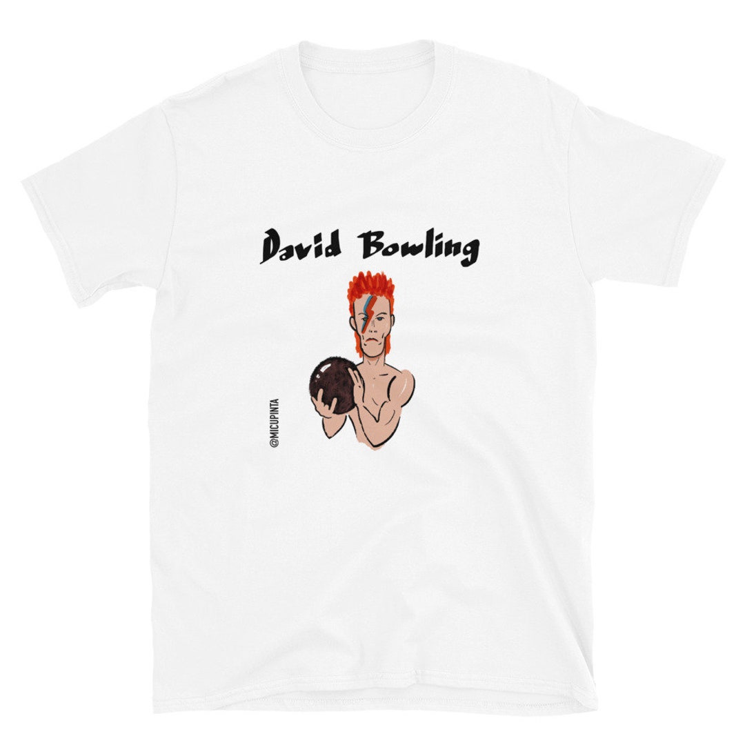 DAVID BOWLING Unisex Short Sleeve T-shirt - Etsy
