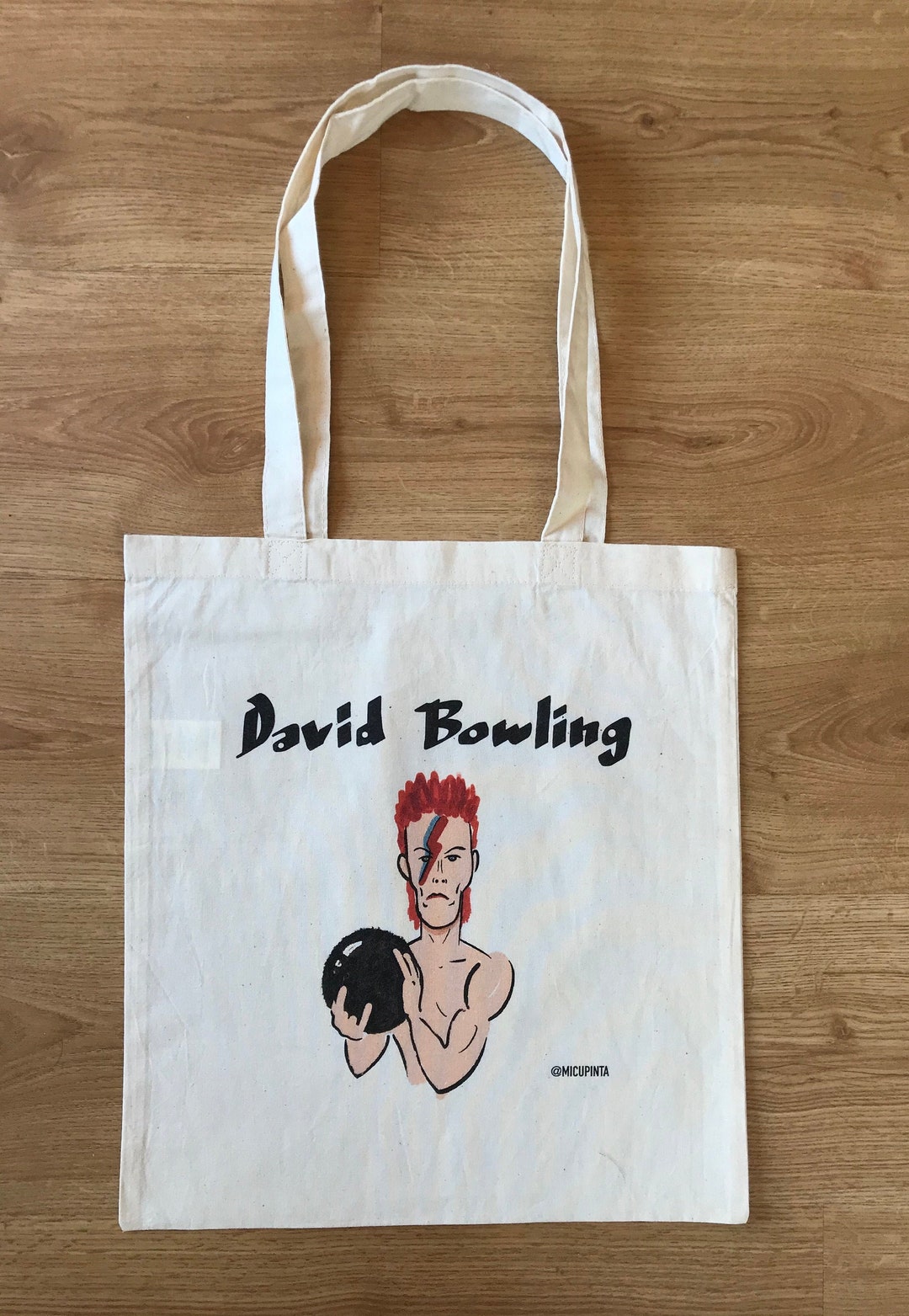 David Bowling Totebag by Micupinta - Etsy