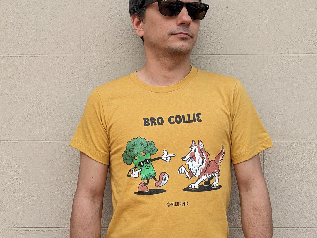 Bro Collie Unisex Short Sleeve T-shirt - Etsy