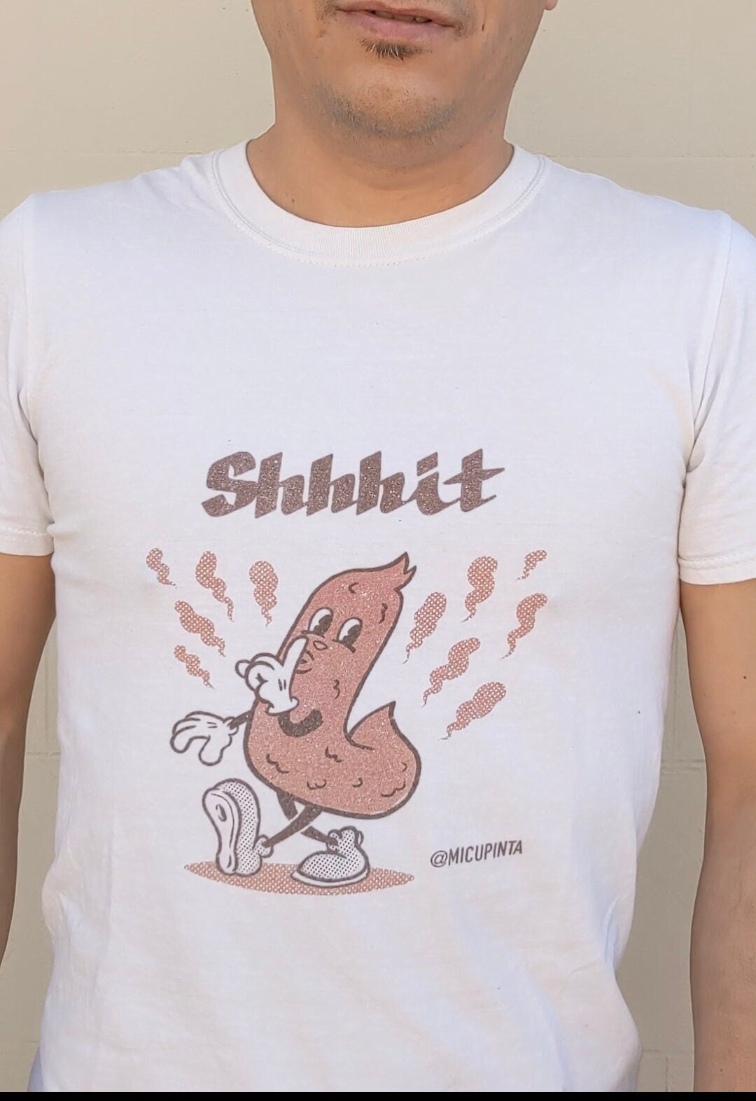T-shirt Shhhit by Micupinta - Etsy