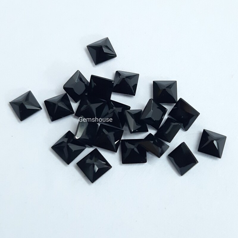 Princess Cut 5mm Pendant - Etsy