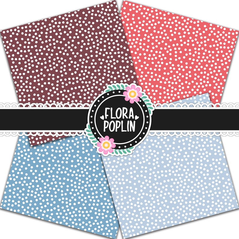 Winter Snow Fall Digital Paper, Snow Digital Paper, Winter Pattern ...